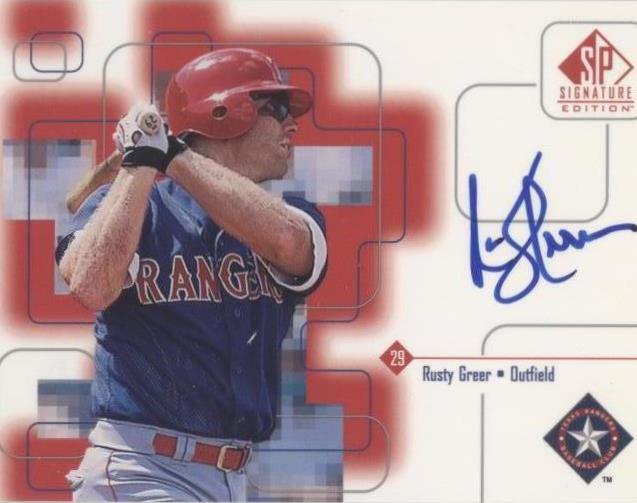 1999 SP Signature Edition - Autographs #RGr Rusty Greer (AU) for sale ...