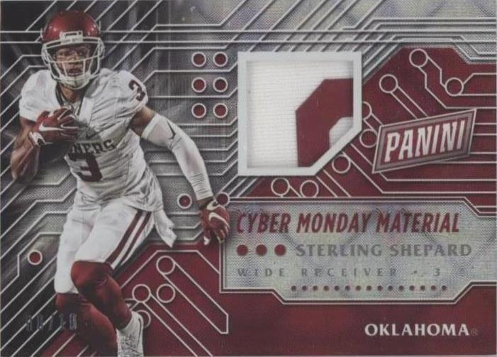 2016 Panini Cyber Monday - Cyber Monday Materials Sterling Shepard #34 ...