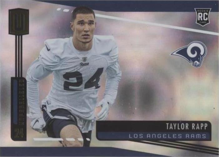 2019 Panini Unparalleled - Rookie Taylor Rapp #298 Infinite /150 (RC ...