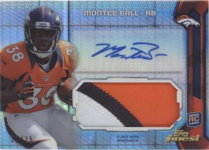 2013 Topps Finest - Autographed Jumbo Relic Prism Refractor Patch #AJR ...