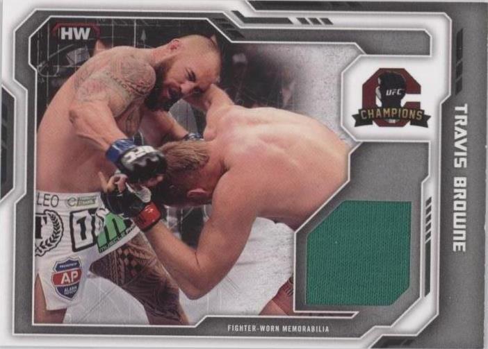 2014 Topps UFC Champions - Fighter Relic #CFR-TB Travis Browne (MEM ...