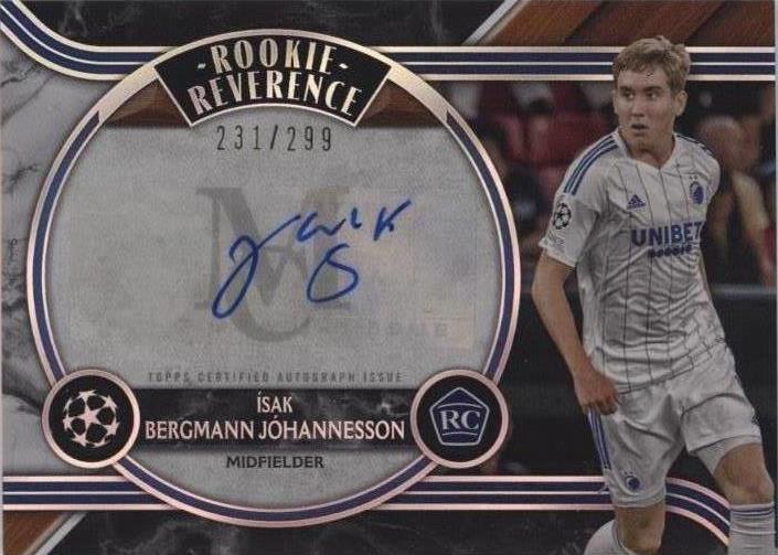 2022-23 Topps Museum Collection UCL - Rookie Reverence Autographs Isak ...