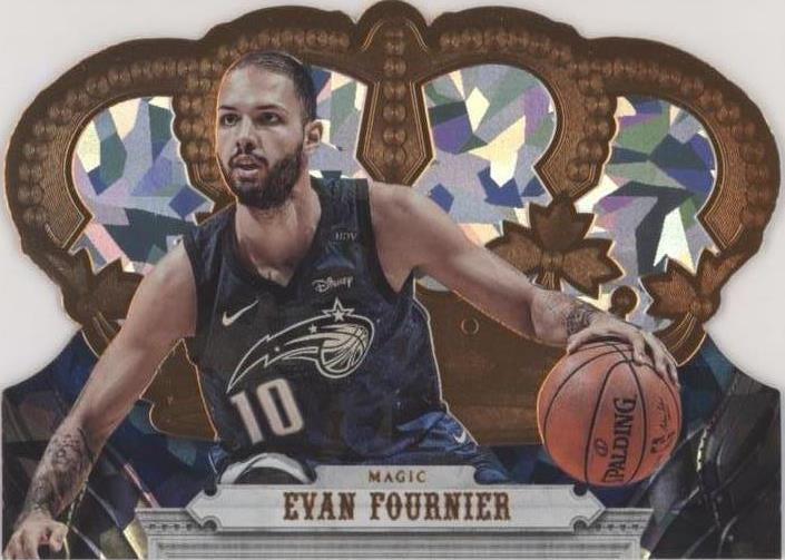 2017-18 Panini Crown Royale - Evan Fournier #12 Crystal /99 for sale ...