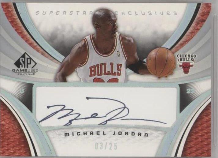 2005-06 SP Game Used Edition - Superstar Exclusives Autographs Michael ...