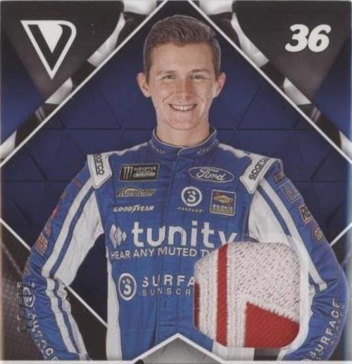 2019 Panini Victory Lane - Signature Swatches Matt Tifft #SS-MT Red /25 ...