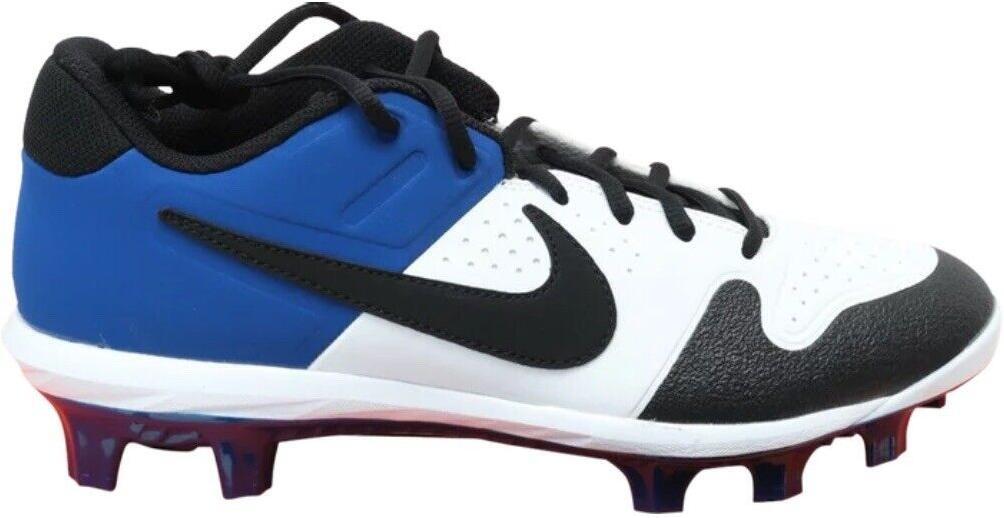 Size 12 - Nike Alpha Huarache Varsity MCS Low White Gym Blue for sale ...