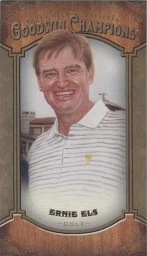 2014 Upper Deck Goodwin Champions - Ernie Els #17 Mini for sale online ...