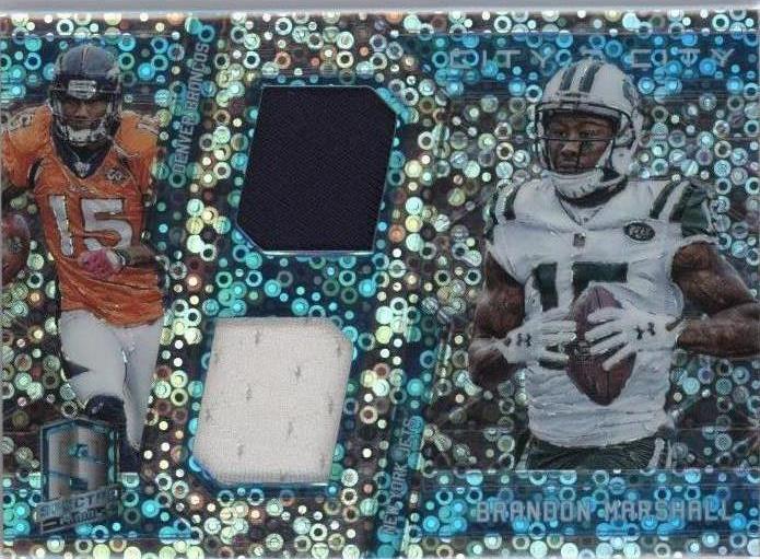 2016 Panini Spectra - City 2 City Brandon Marshall #17 Neon Blue /49 ...