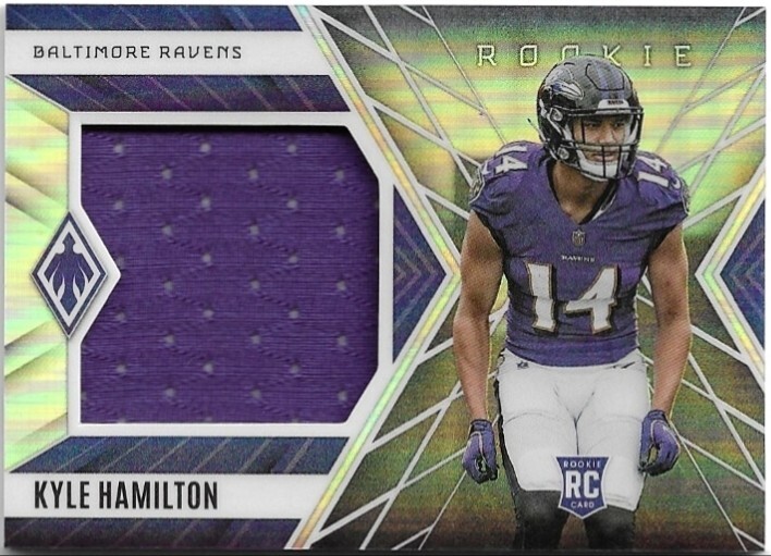 2022 Panini Phoenix - Rookie Jumbo Memorabilia #RJM-37 Kyle Hamilton ...