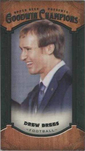 2014 Upper Deck Goodwin Champions - Mini Green Lady Luck Back #76 Drew ...