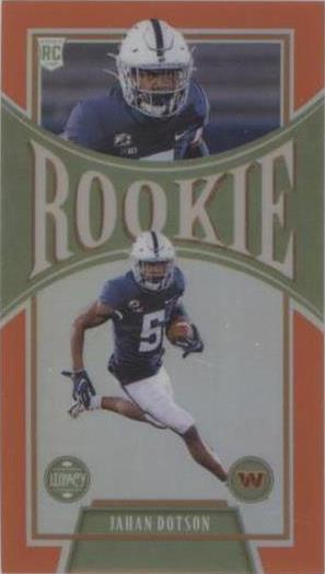 2022 Panini Legacy - Rookies Premium Edition Mini Orange #153 Jahan ...