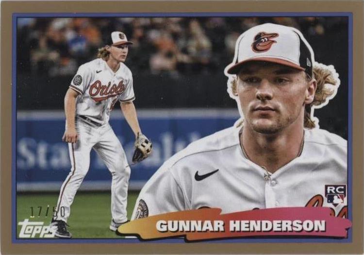 2023 Topps Update Series - Oversized Topps Big Gold #BIG-5 Gunnar Henderson /50 (RC) for sale ...