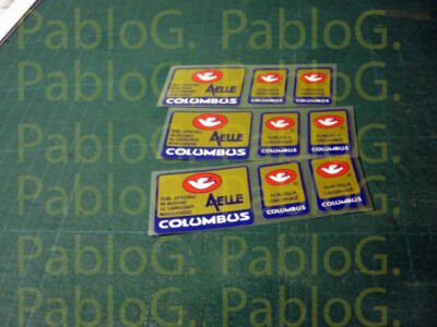 Decals, Stickers - Columbus Decal - Nelo's Cycles