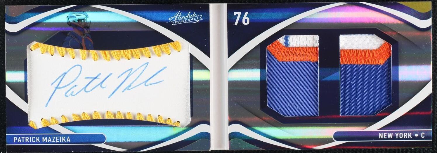 2022 Panini Absolute - Rookie Baseball Material Booklet Signatures ...