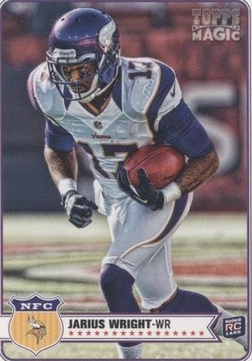 2012 Topps Magic - Mini #149 Jarius Wright (RC) for sale online | eBay