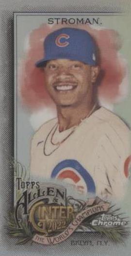 2022 Topps Allen & Ginter Chrome - Marcus Stroman #156 Mini for sale ...