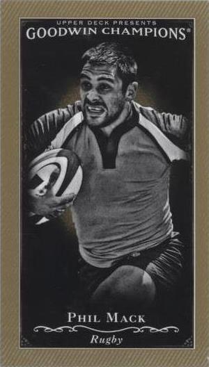 2016 Upper Deck Goodwin Champions - Black & White Minis #124 Phil Mack ...