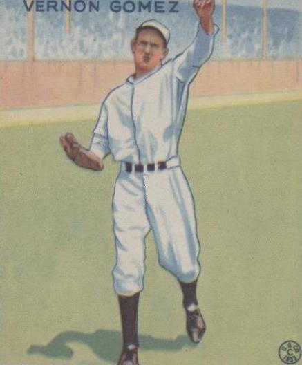 1933 Goudey Big League Chewing Gum - R319 Called Vernon on Card #216 ...