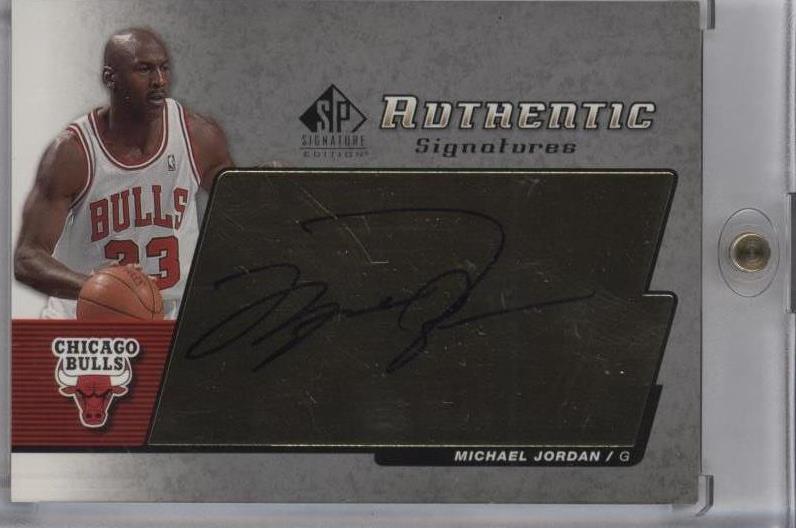 2004-05 SP Signature Edition - Authentic Signatures #AS-MJ Michael ...