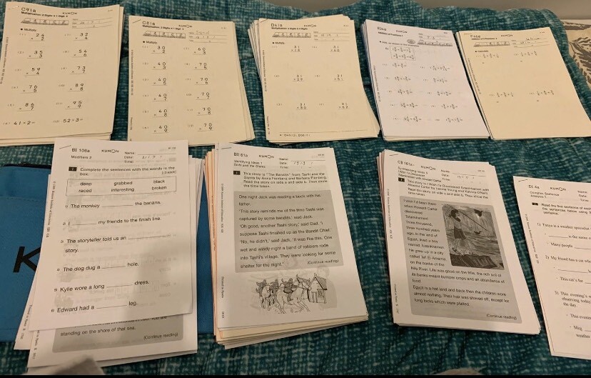 Kumon booklets | in Hayes, London | Gumtree