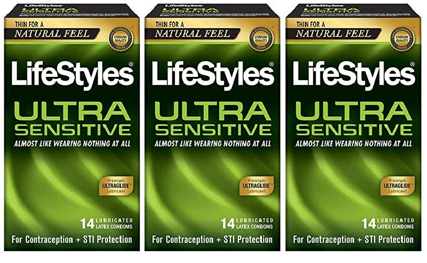 Купить Презервативы LifeStyles Ultra Sensitive, Lubricated Natural ...
