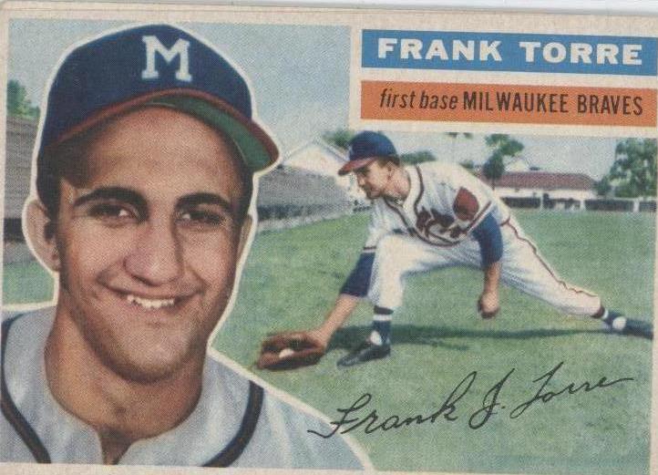 1956 Topps - Frank Torre #172 Gray Back (RC) for sale online | eBay