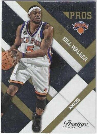 2010-11 Prestige - Prestigious Pros Bill Walker #6 Gold /99 for sale ...