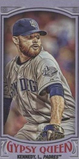 2016 Topps Gypsy Queen - Ian Kennedy #185 Mini Purple /250 for sale ...