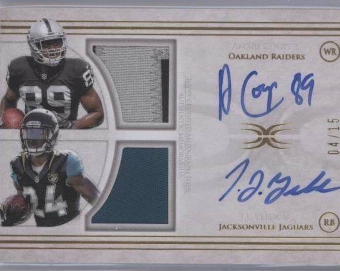 2015 Topps Definitive Collection - Dual Autograph Patch Collection # ...