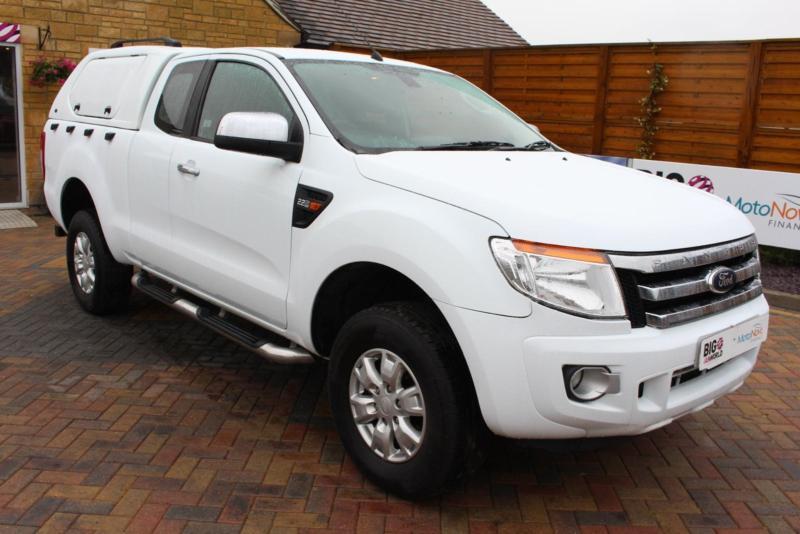 2014 FORD RANGER TDCI 150 XLT 4X4 SUPER CAB WITH TRUCKMAN TOP PICK UP ...