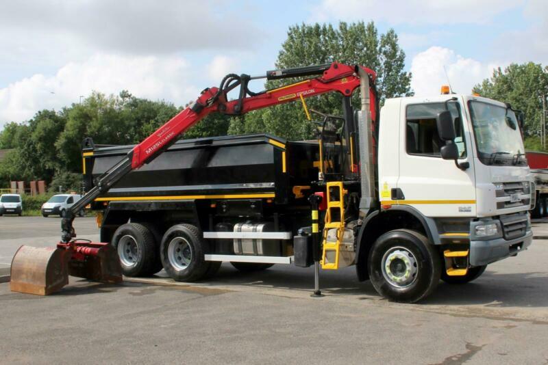 14 Plate DAF 26T Tipper Grab DAF Tipper Grab Utility Vehicle | in ...