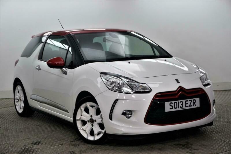 2013 Citroen DS3 E-HDI AIRDREAM DSPORT RED Diesel white Manual | in ...