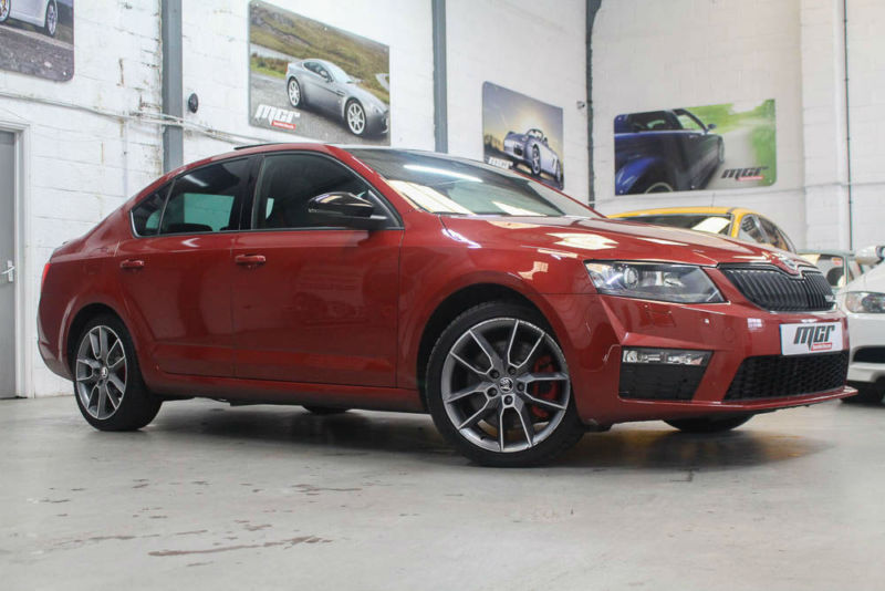 Skoda Octavia 2.0 TDI CR vRS, 14 Reg, 39k, Rio Red, Massive Spec, Pan ...