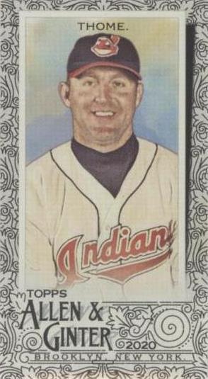 2020 Topps Allen & Ginter's - Mini Black #61 Jim Thome for sale online ...
