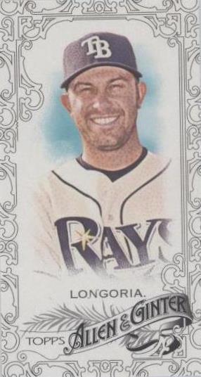 2015 Topps Allen & Ginter's - Evan Longoria #38 Mini Black Border for ...