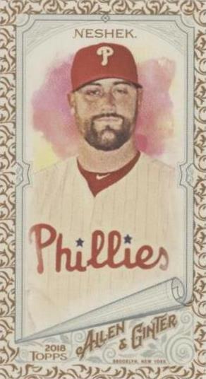 2018 Topps Allen & Ginter - Mini Gold #238 Pat Neshek for sale online ...