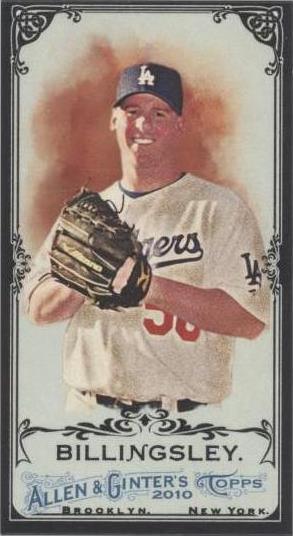 2010 Topps Allen & Ginter's - Minis Black Border #46 Chad Billingsley ...