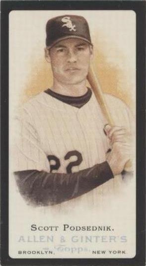 2006 Topps Allen & Ginter's - Scott Podsednik #190 Mini Black Border ...