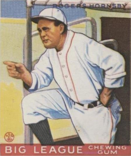 1977 Dover Classic Baseball Cards Reprints - 1933 Goudey 188 Rogers ...