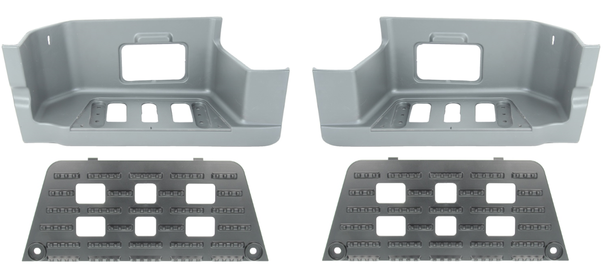 Set-Einstiegskasten links/rechts mit 2x Trittbrett passend für Actros ...