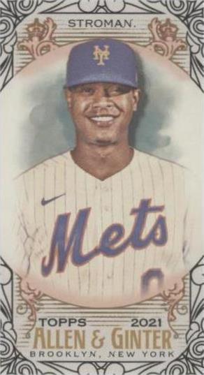 2021 Topps Allen & Ginter's - Marcus Stroman #194 Mini Black Border for ...