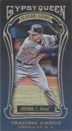 2011 Topps Gypsy Queen - Future Stars Mini #FS4 Freddie Freeman (RC ...