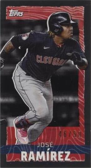 2023 Topps Rip - Mini Black #MRIP-JRA Jose Ramirez /50 for sale online ...
