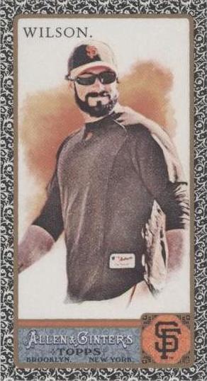 2011 Topps Allen & Ginter's - Brian Wilson #279 Mini Black Border for ...
