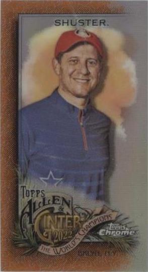 2022 Topps Allen & Ginter Chrome - Mini Orange Refractor #214 John ...