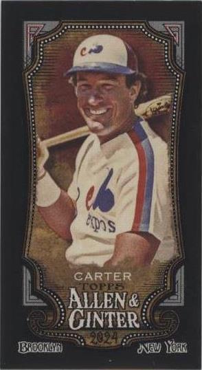 2024 Topps Allen & Ginter - Gary Carter #192 Mini Black Border for sale ...