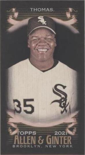 2021 Topps Allen & Ginter's X - Mini #127 Frank Thomas for sale online ...