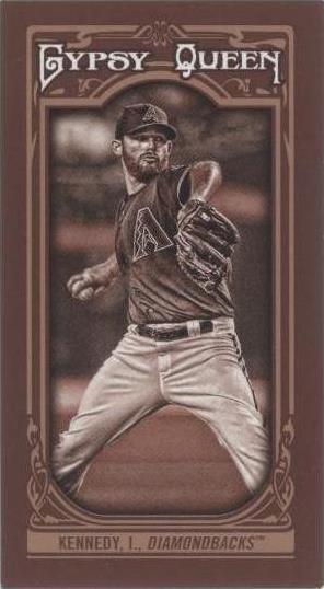 2013 Topps Gypsy Queen - Ian Kennedy #244 Mini Sepia-Tone /50 for sale ...