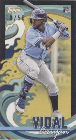 2022 Topps Rip - Mini Vidal Brujan #MRIP-VB Black /50 (RC) for sale ...