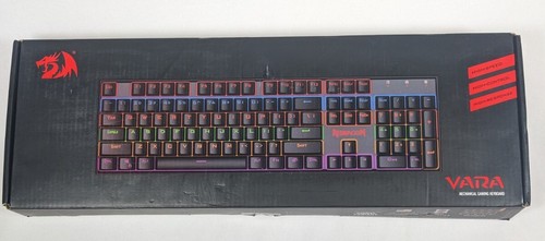 Redragon K551 Vara Mechanical Gaming Keyboard w/ Red